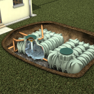 5000 Litre Garantia Lilo Underground Water Tank Driveway Package ...